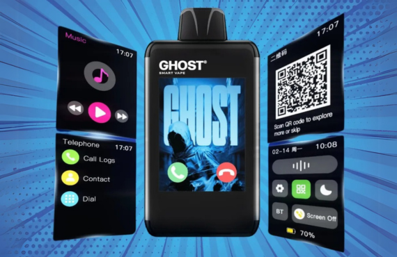 Ghost Smart Vape 40K Puffs | Smartest Disposable Vape UK | Vapourse